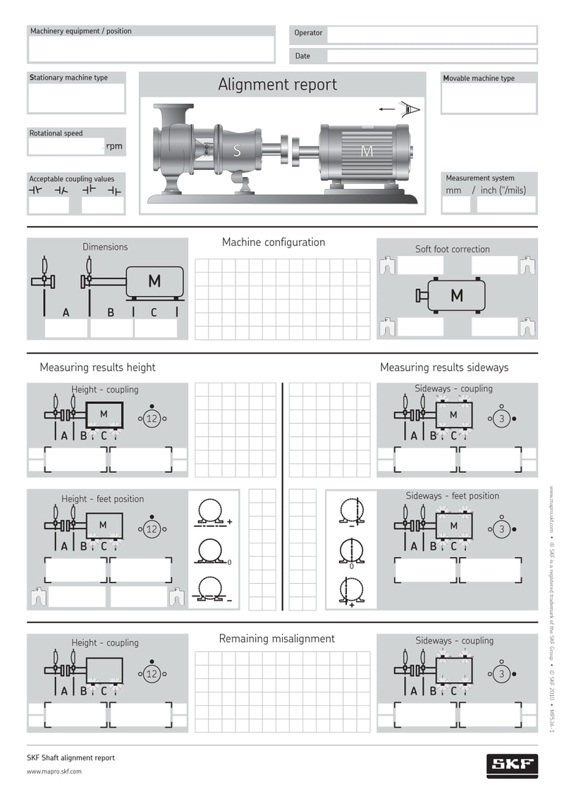 Shaft alignment tool downloads | SKF