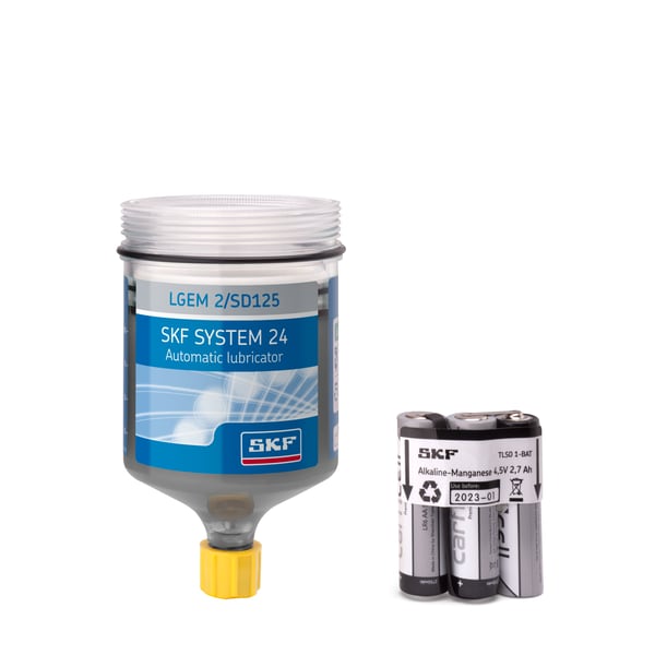 LGEM 2/SD125 - Single point automatic lubricators | SKF