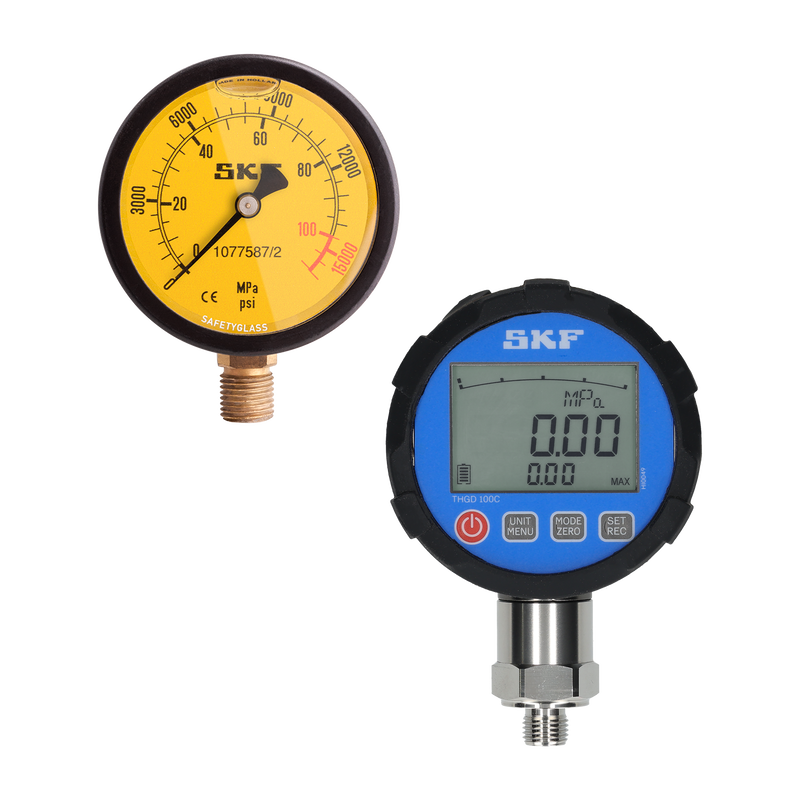 Pressure gauges | SKF