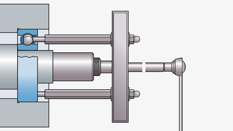 Blind housing bearing puller store