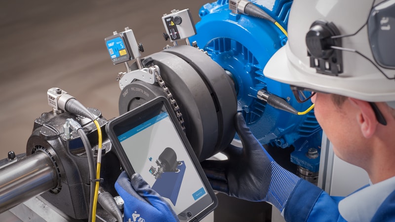 SKF Shaft alignment - Machine train | SKF