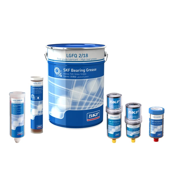 LGFQ 2/180 - Food grade bearing greases | SKF