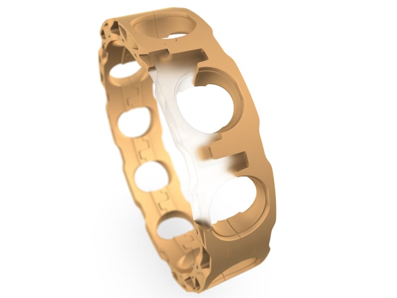 SKF Hybrid deep groove ball bearing with PEEK cage | SKF