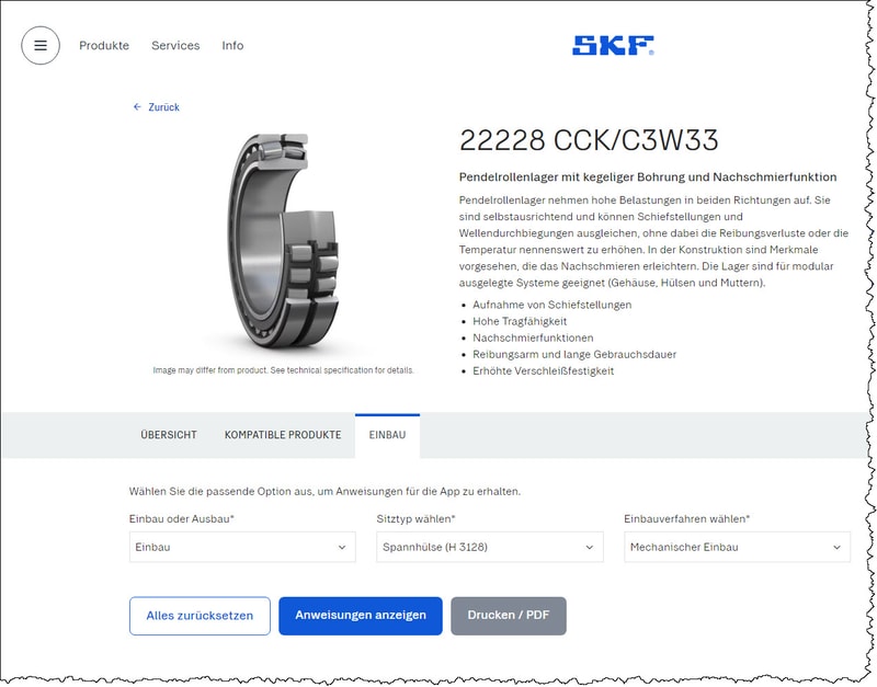 Montageanleitung | SKF