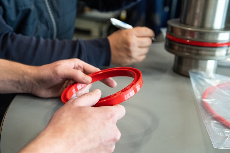 Sealing solutions for forging press | SKF