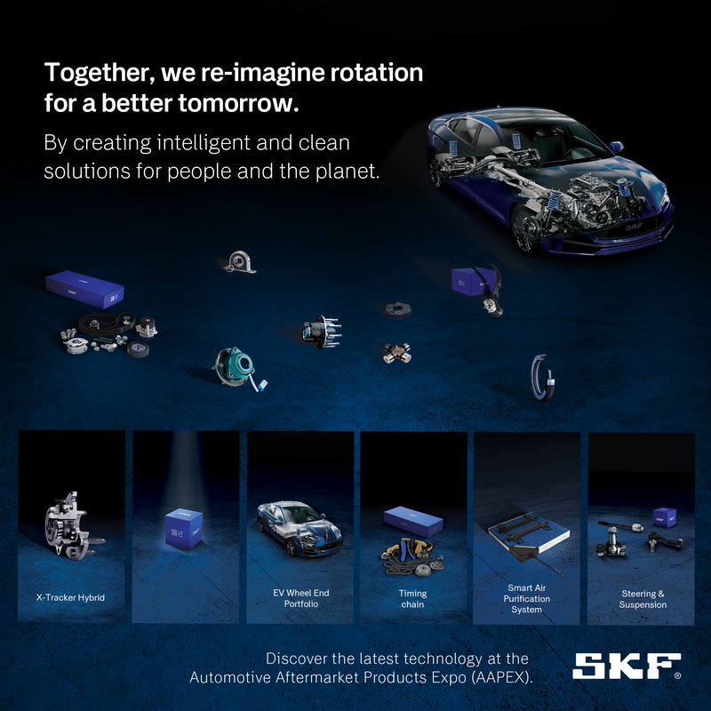 Discover SKF's automotive aftermarket product range: exciting debuts at ...