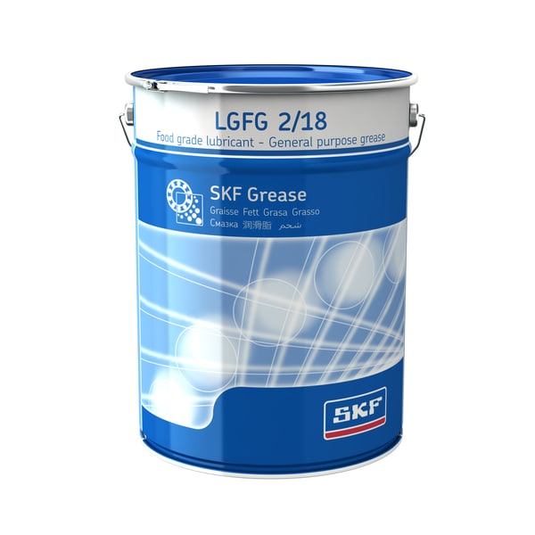 LGFG 2/18 - Food grade bearing greases | SKF
