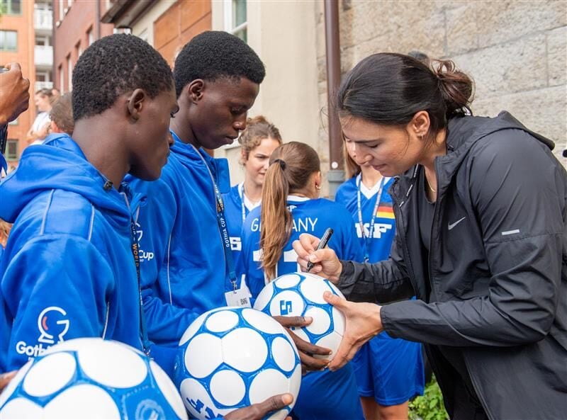 Zećira Mušović joined us at Gothia cup 2025 | SKF