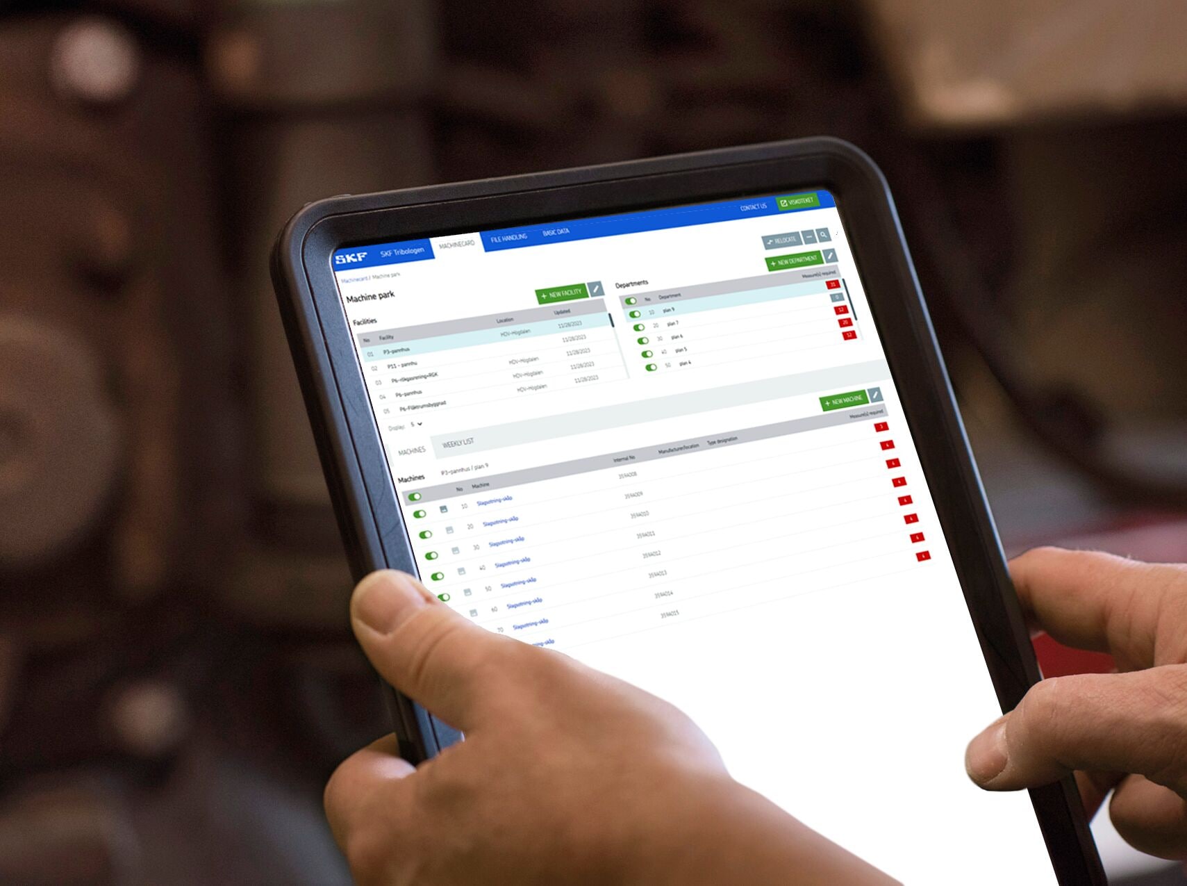 Lubrication management | SKF