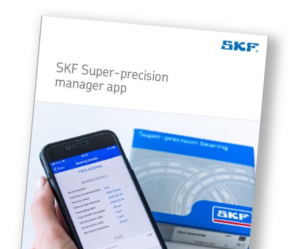 SKF Super-Precision Manager App | SKF